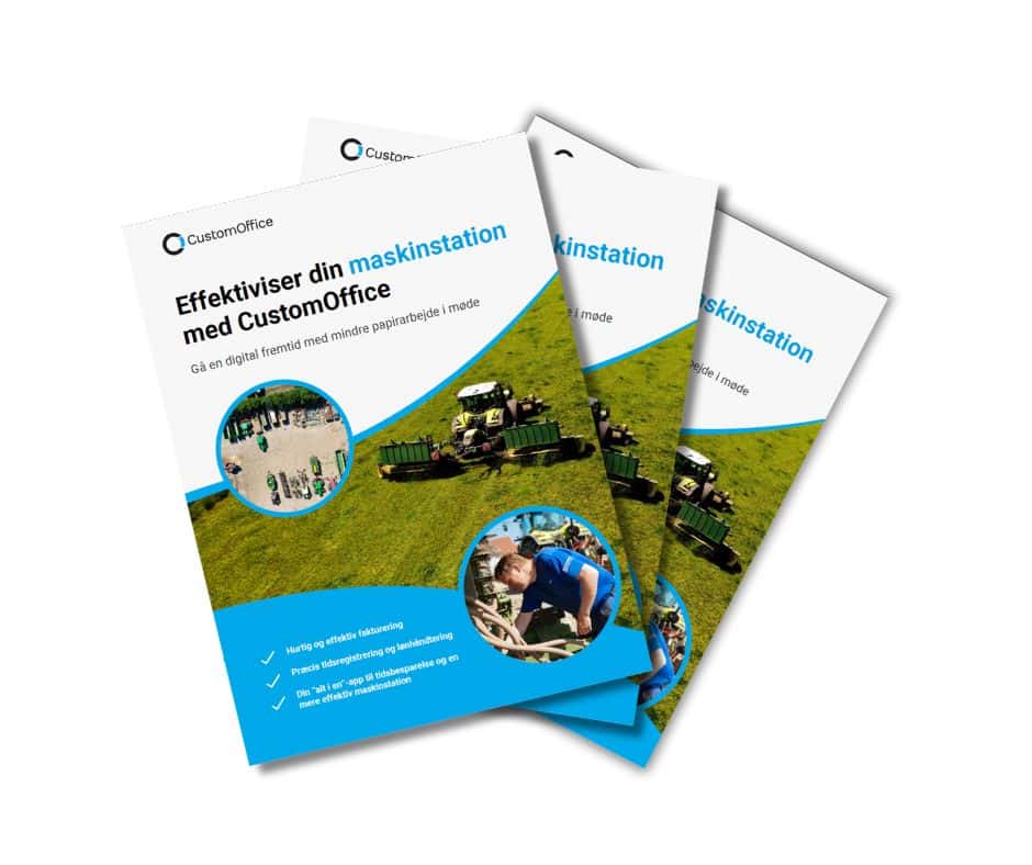 E-bogen » Effektiviser din Maskinstation med CustomOffice